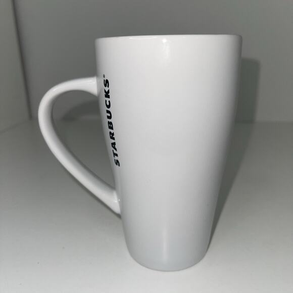 Starbucks | Dining | Starbucks Tall 8oz White Coffee Tea Latte Mug Cup ...